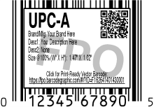 Convertible Barcode FPOs